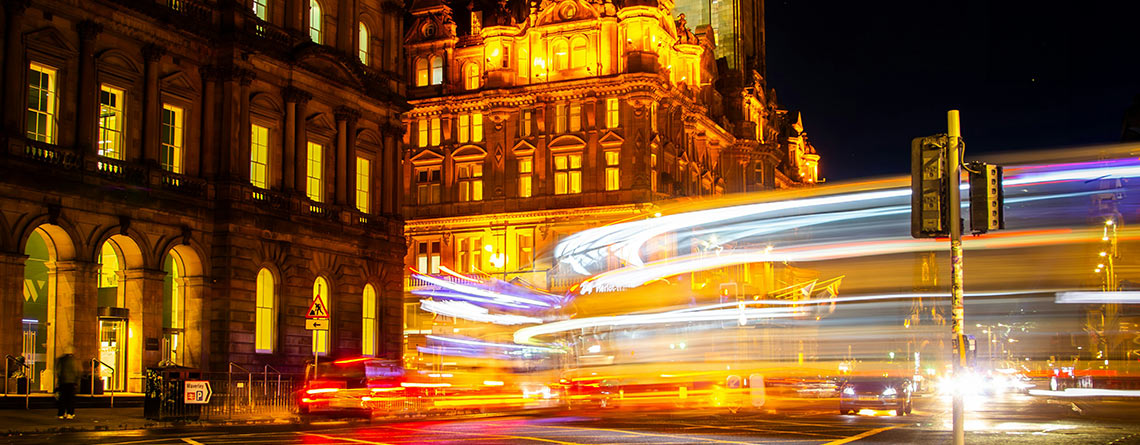 Night time driving lessons - Driving instructor Edinburgh - School