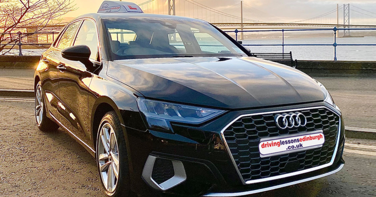 Driving lessons in Edinburgh - Audi A3 - driving instructor